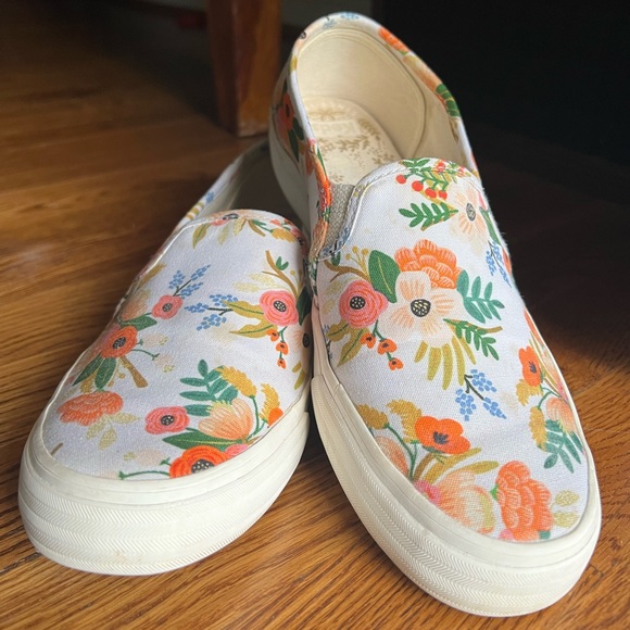 Keds | Shoes | Keds X Rifle Paper Co Slip On Style | Poshmark